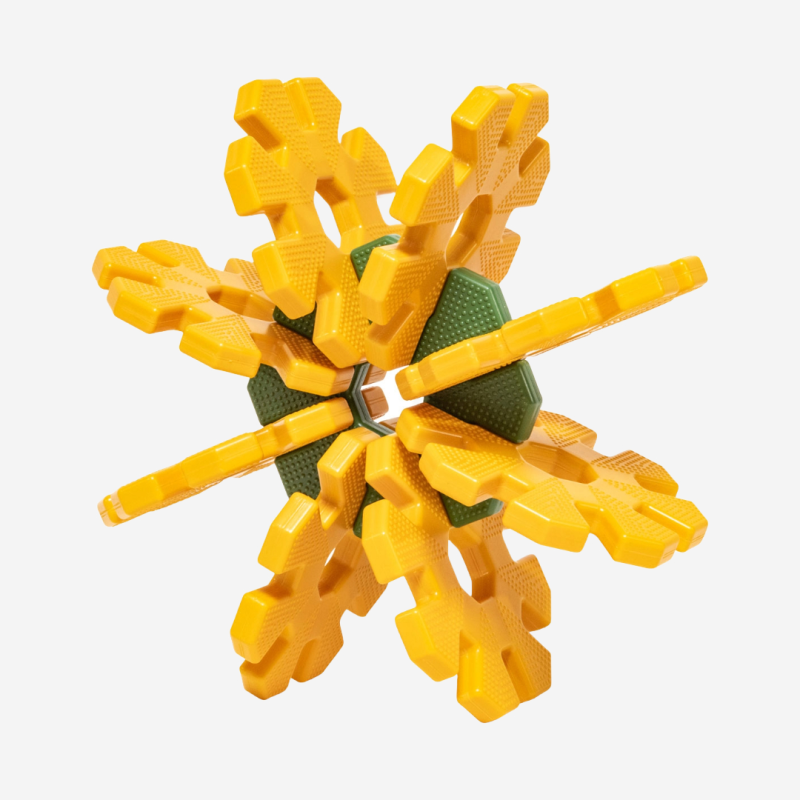 Spielzeug aus recyceltem Kunststoff, geeignet für Kinder ab 2 Jahren