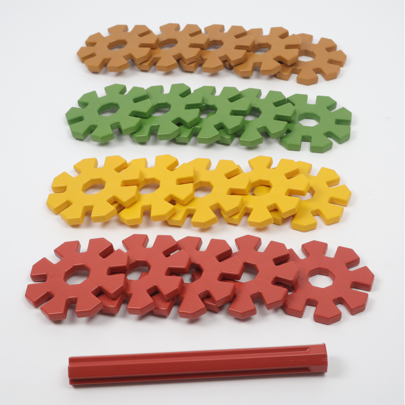 Spielzeug aus recyceltem Kunststoff, geeignet für Kinder ab 2 Jahren